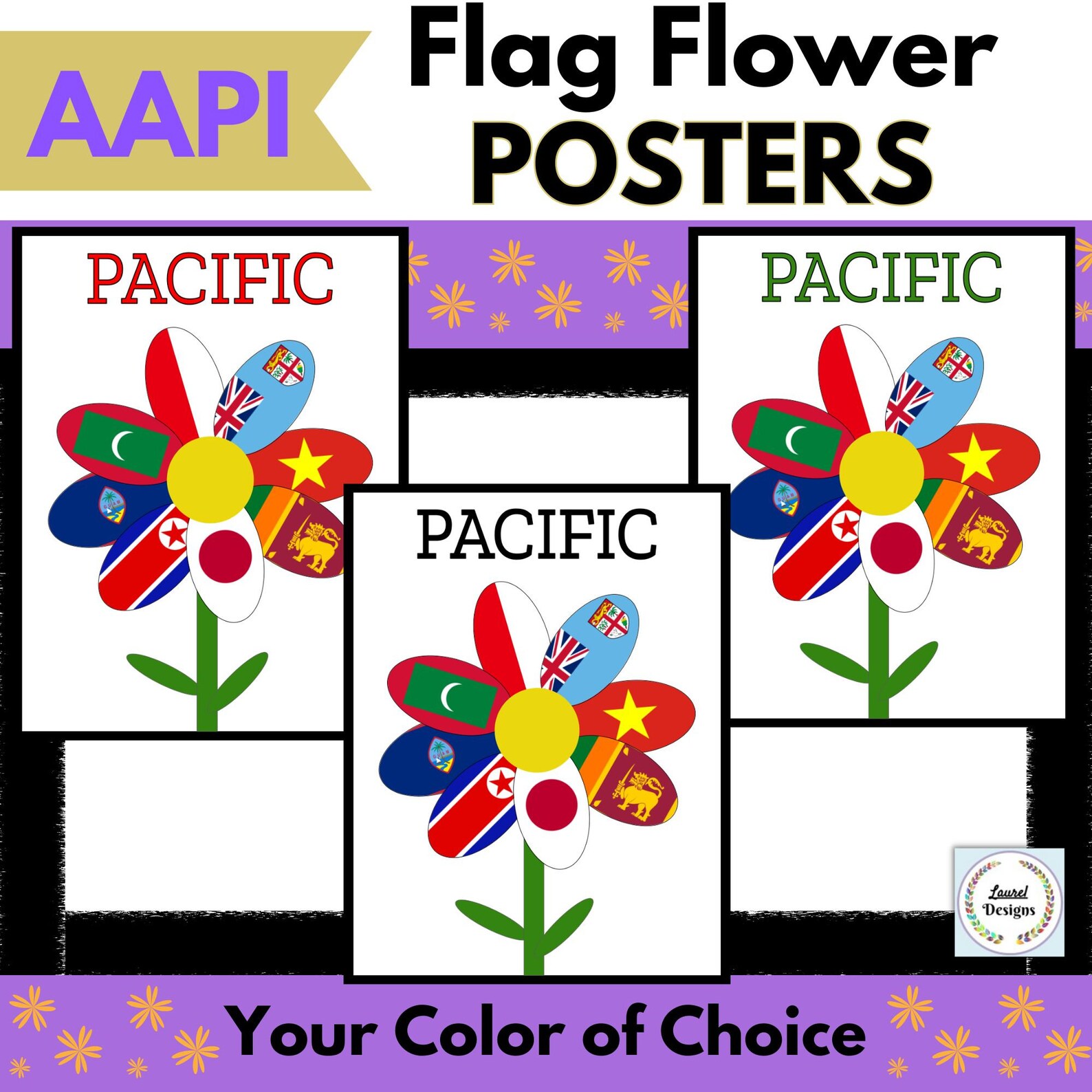 Printable AAPI Heritage Month Posters, Asian American & Pacific ...