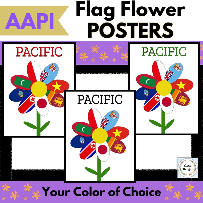 Printable AAPI Heritage Month Posters, Asian American & Pacific ...
