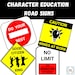 Printable Character Education Posters, Road Signs, Growth Mindset ...