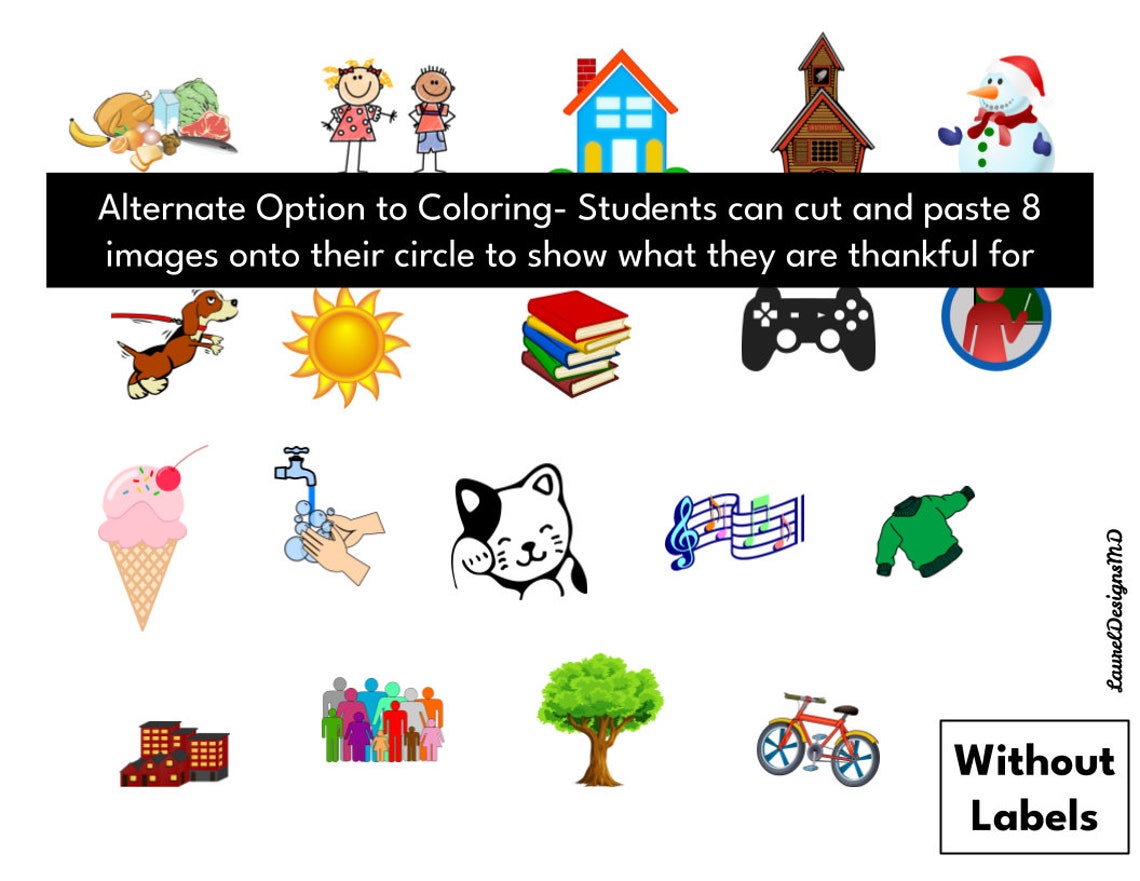 Thanksgiving Activity, Thankful Wheel, English and Spanish, I Am ...