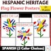 Hispanic Heritage Month Flag Posters, Mes De La Herencia Hispana ...