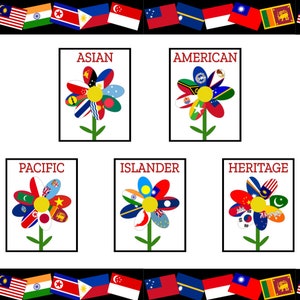 Printable AAPI Heritage Month Posters, Asian American & Pacific ...
