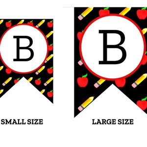 Back to School Bunting Banner, Teacher Appreciation Bunting Banner ...