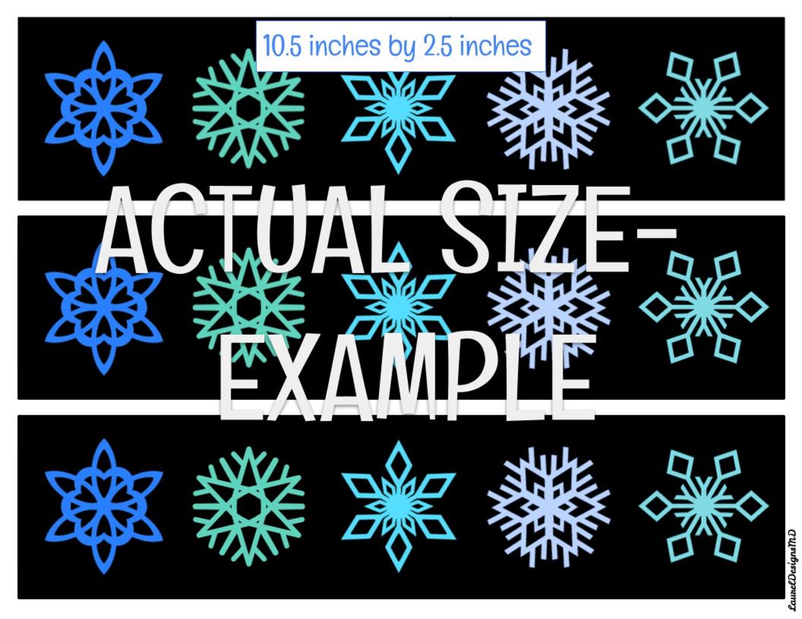 Printable Winter Bulletin Board Borders, Snowflake Borders, Snow ...