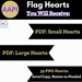 AAPI, Asian American & Pacific Islander Heritage Month Flag Hearts ...