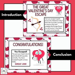Valentine's Day Escape Room, Math Puzzles, Logic Puzzles DIGITAL ...