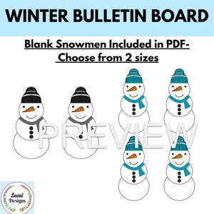 Winter-snowman Bulletin Board, Kindness Theme, It's Cool to Be Kind ...