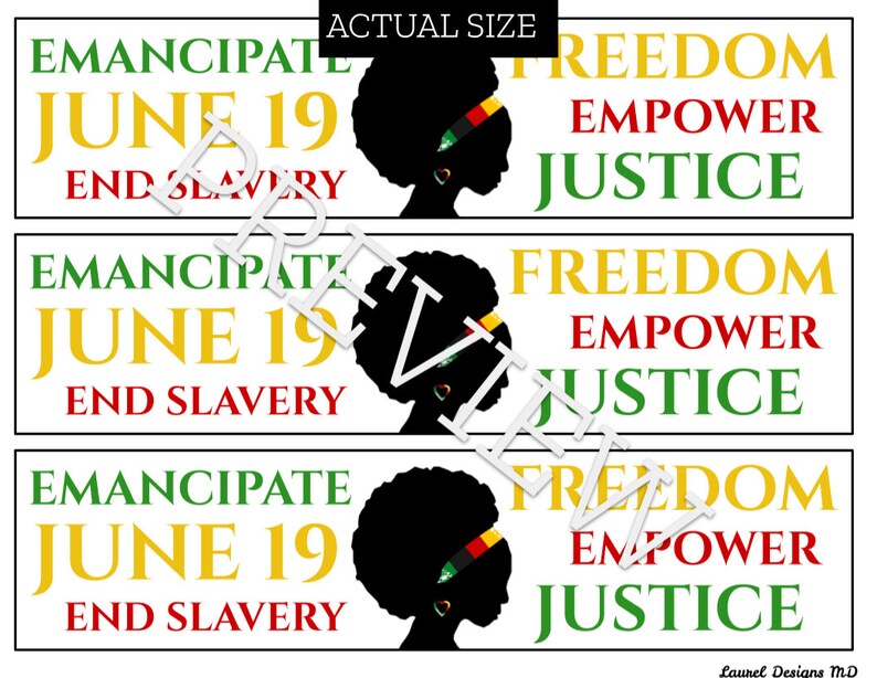 Printable Juneteenth Bulletin Board Borders, Black History Month ...