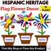 Hispanic Heritage Month Flag Posters, Mes De La Herencia Hispana ...