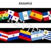 Hispanic Heritage Month Flag Bulletin Board Borders, Spanish Flag ...