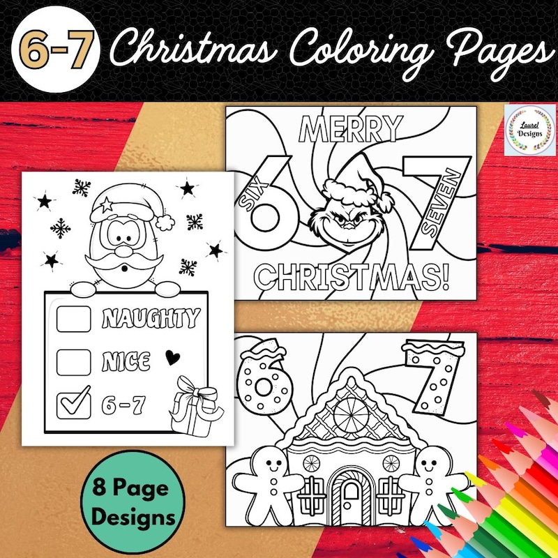 6 7 Grinch Page - Etsy