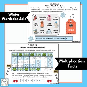Snowball Fight Escape Room, Winter Escape Room, Winter Challenge, Snow ...