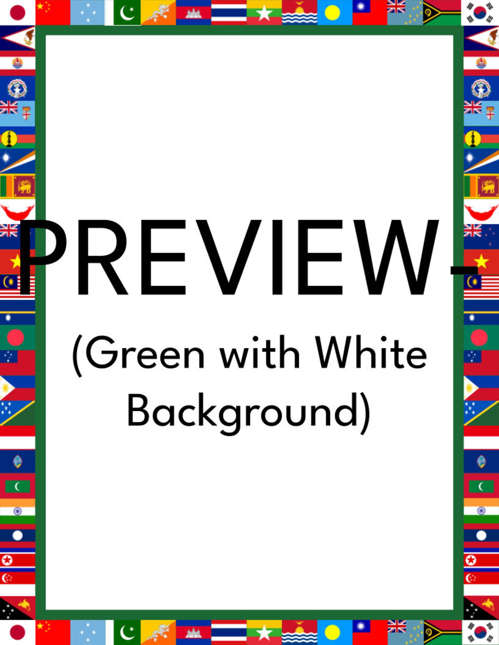 AAPI Page Borders-frames, Asian American-pacific Islander Heritage ...