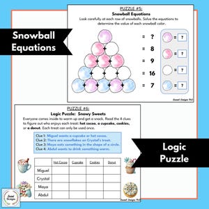 Snowball Fight Escape Room, Winter Escape Room, Winter Challenge, Snow ...