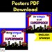 Being Bilingual is a Superpower Poster Printable/bookmark english ...