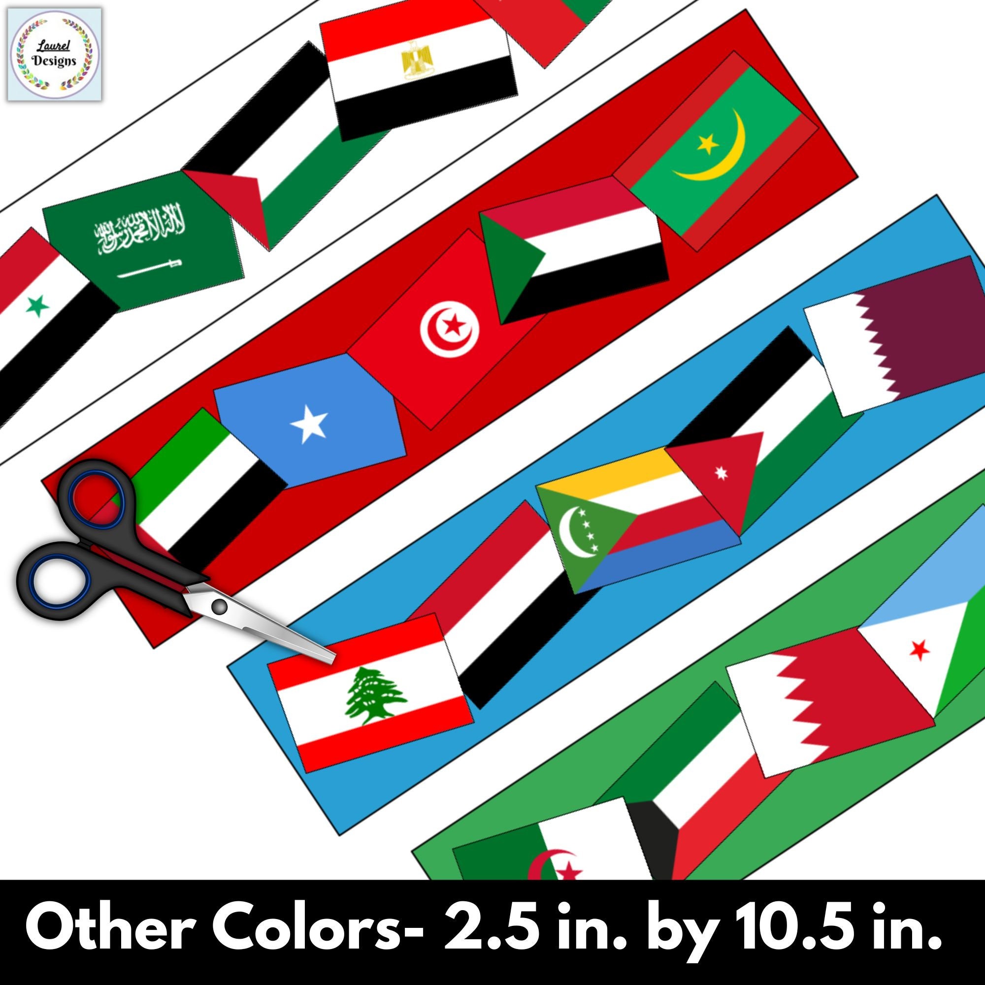 Arab American Heritage Month Bulletin Board Borders Bulletin - Etsy