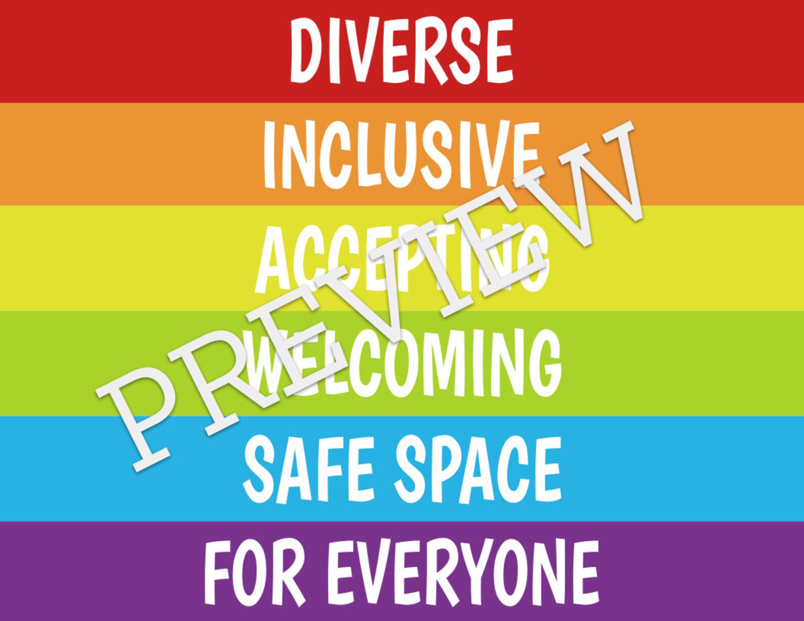 Pride Month Posters, LGBTQ Posters, Inclusion Posters, Diversity ...