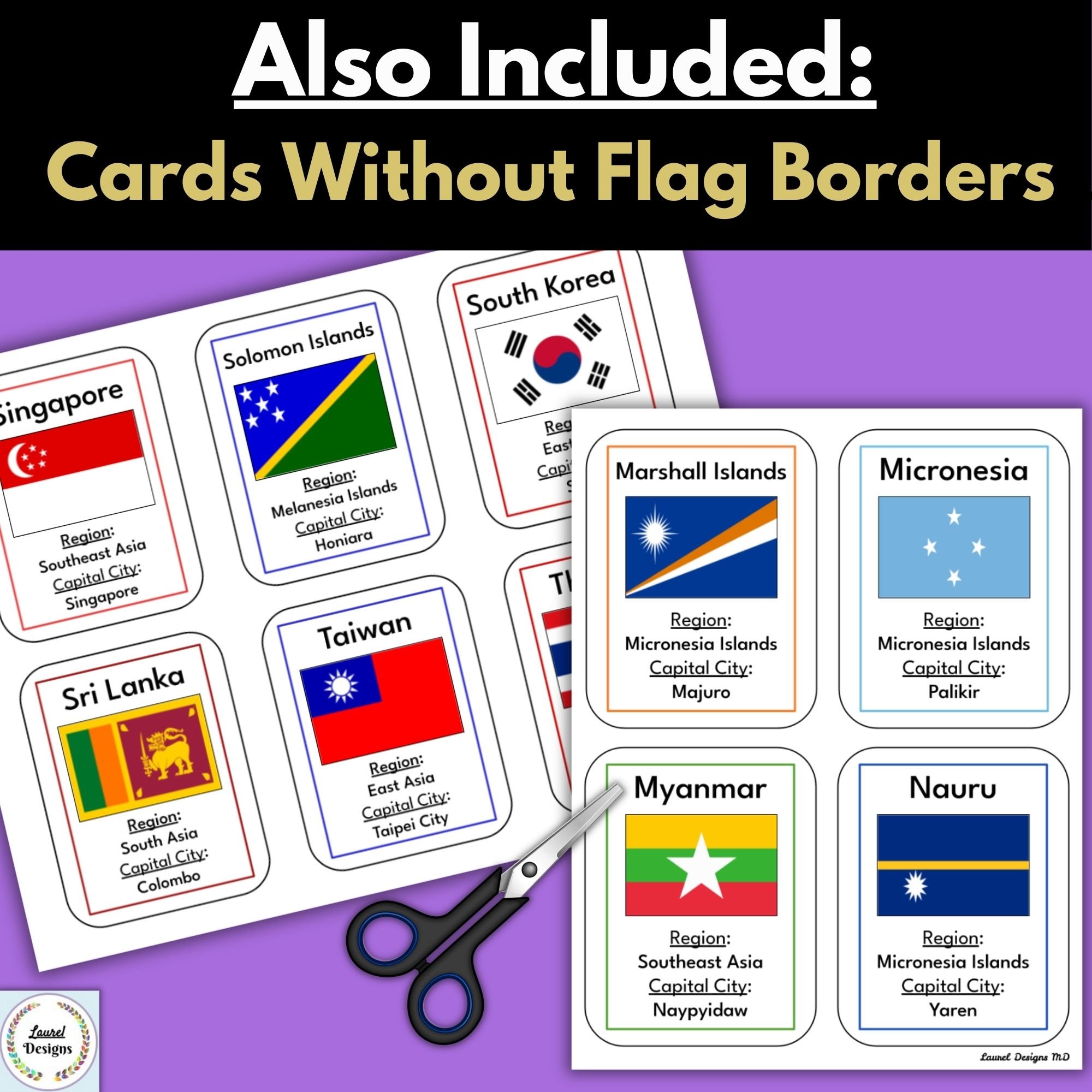 Printable AAPI Heritage Month Flash Cards, Asian American Pacific ...