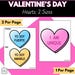 Valentine's Day Conversation Heart Affirmations, Candy Hearts, Bulletin ...