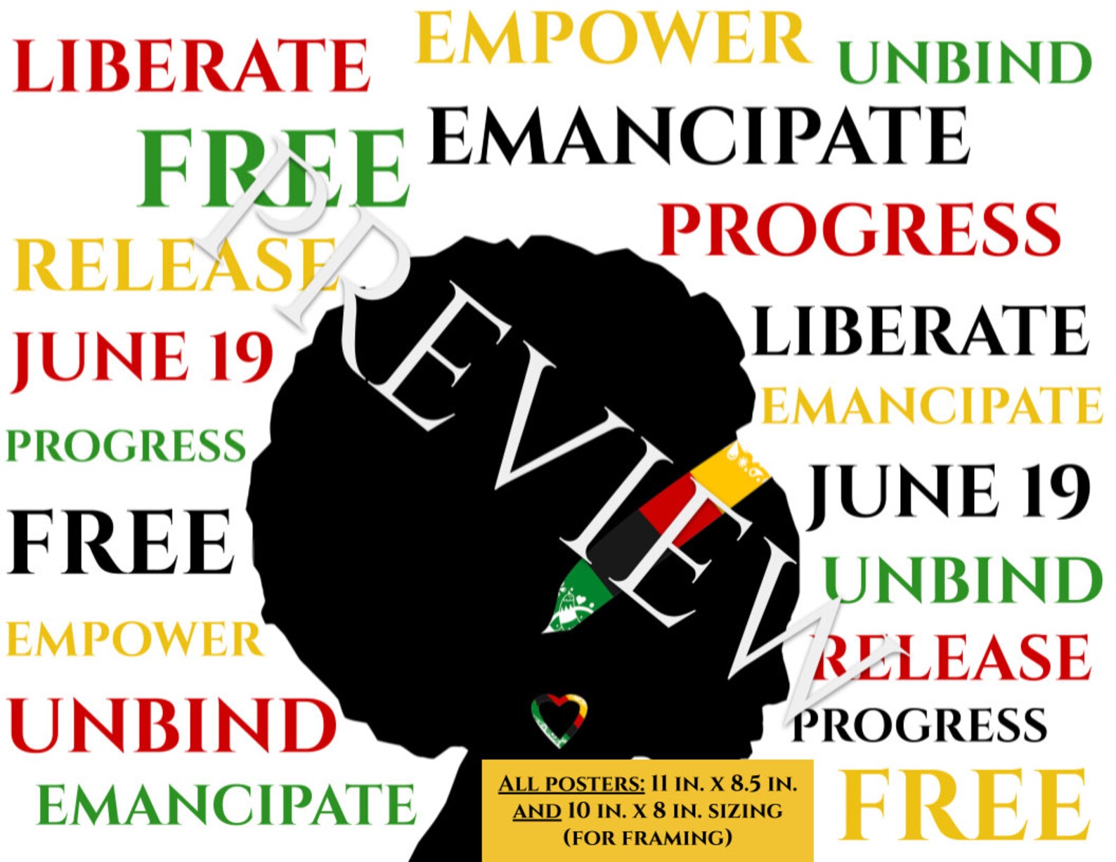 Juneteenth Posters, Juneteenth Bookmarks, Juneteenth Bulletin Board ...