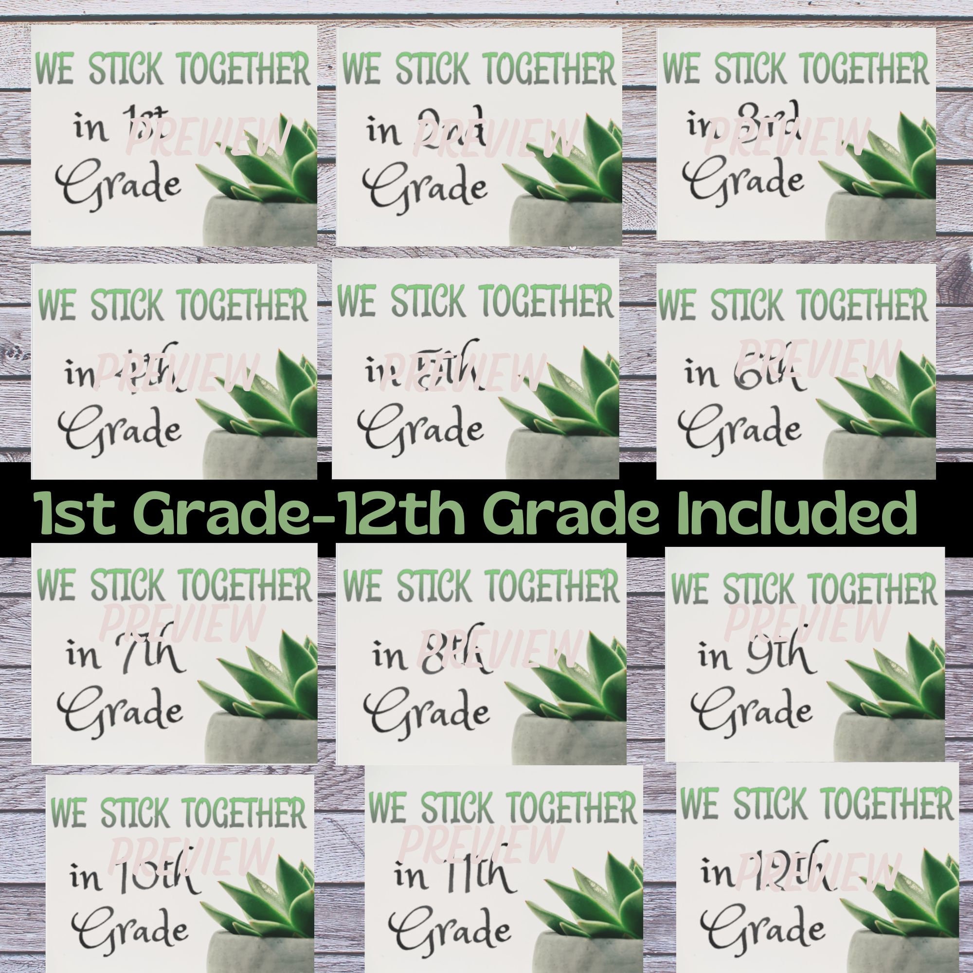 Succulent Classroom Posters, Back to School Posters, Growth Mindset ...