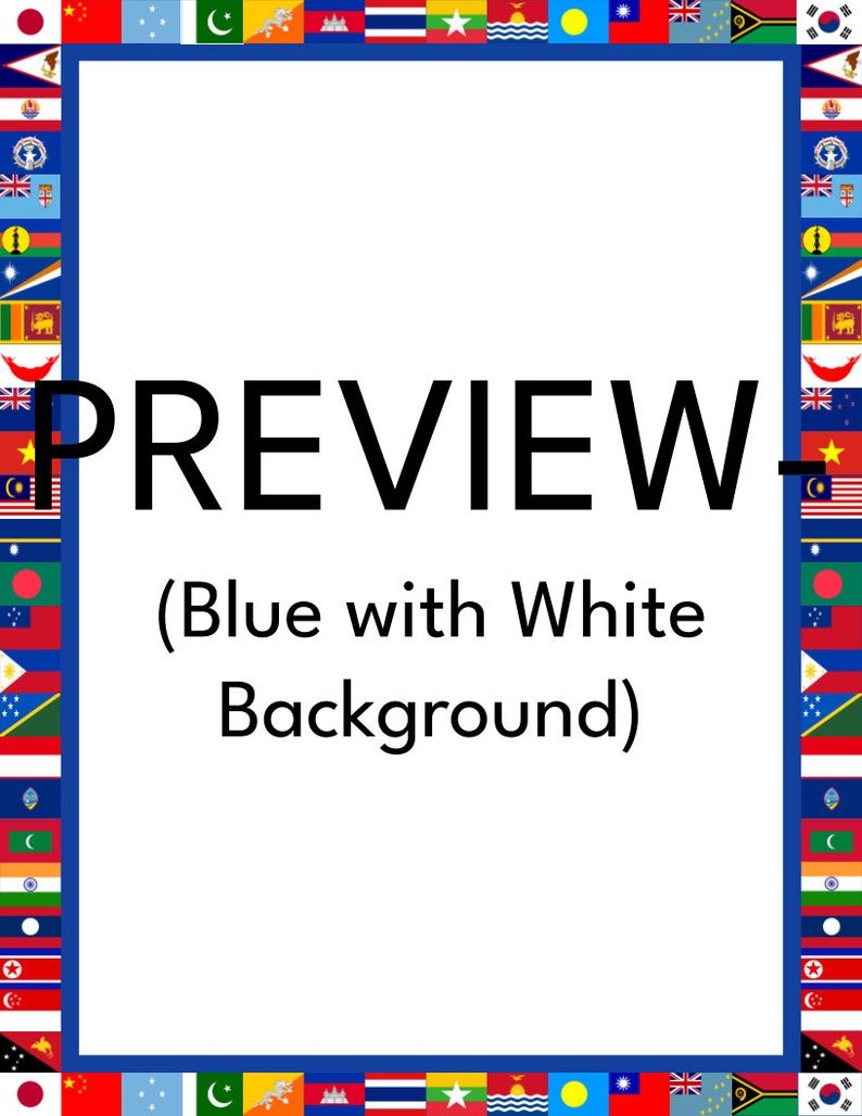 AAPI Page Borders-frames, Asian American-pacific Islander Heritage ...