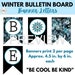 Winter-snowman Bulletin Board, Kindness Theme, It's Cool to Be Kind ...