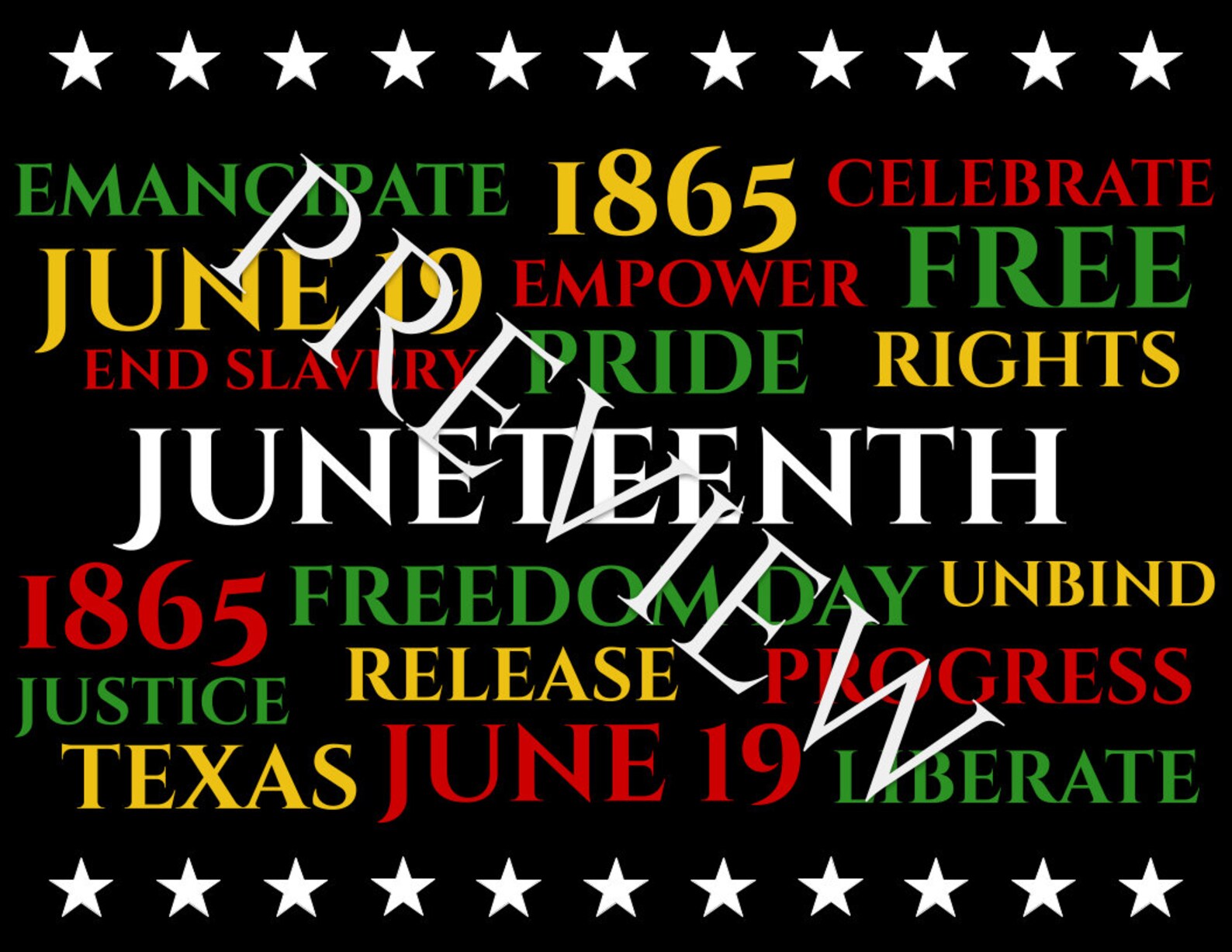 Juneteenth Posters Juneteenth Bookmarks Juneteenth Bulletin - Etsy