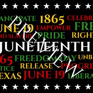 Juneteenth Posters, Juneteenth Bookmarks, Juneteenth Bulletin Board ...