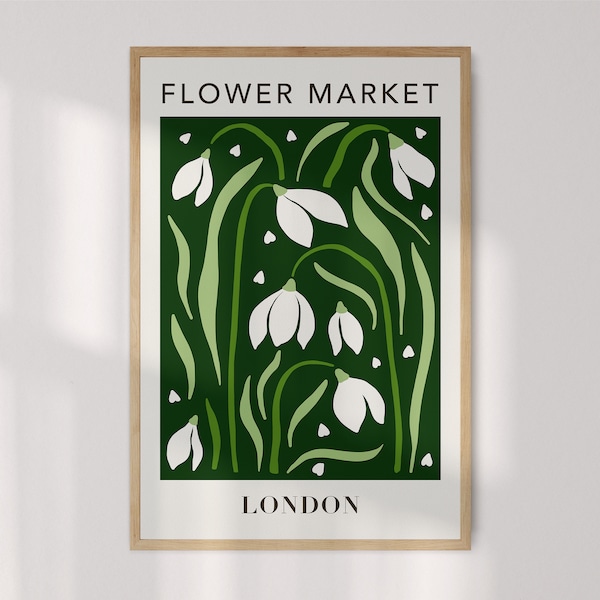 Snow Drop Flower - Etsy