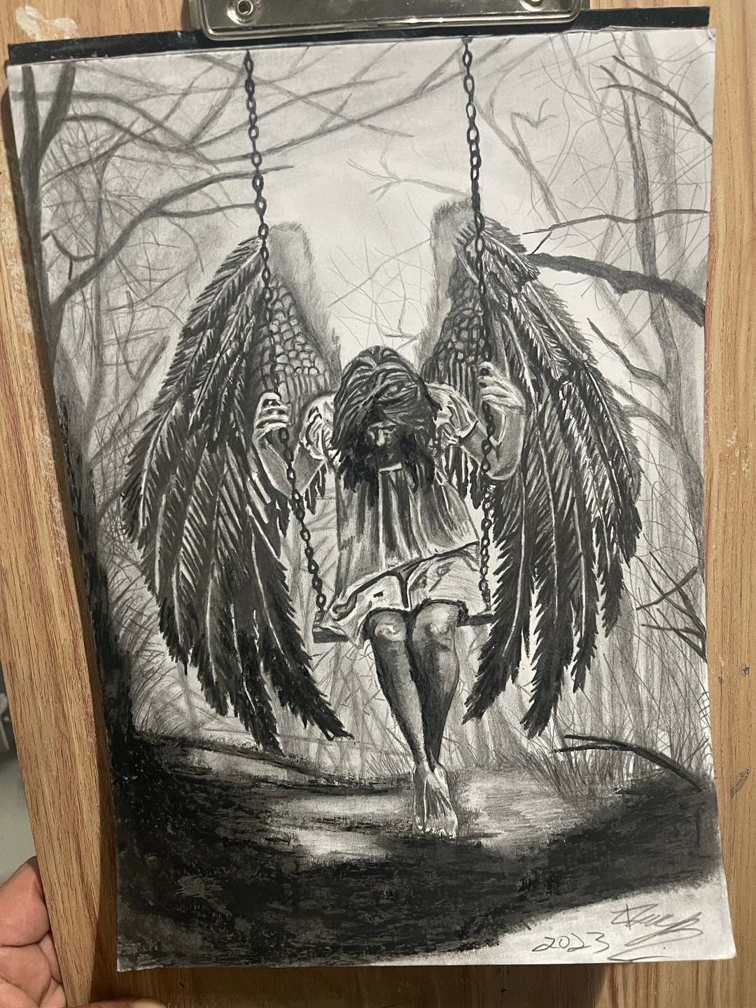 Grieving Angel - Etsy