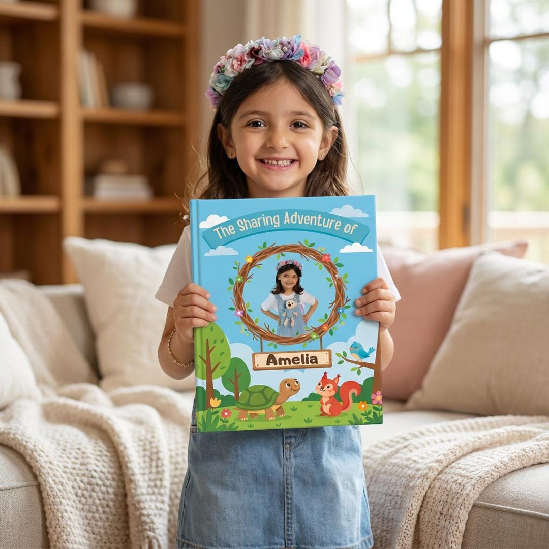 Teach Toddlers to Share | Personalized Social Share Story Book ...