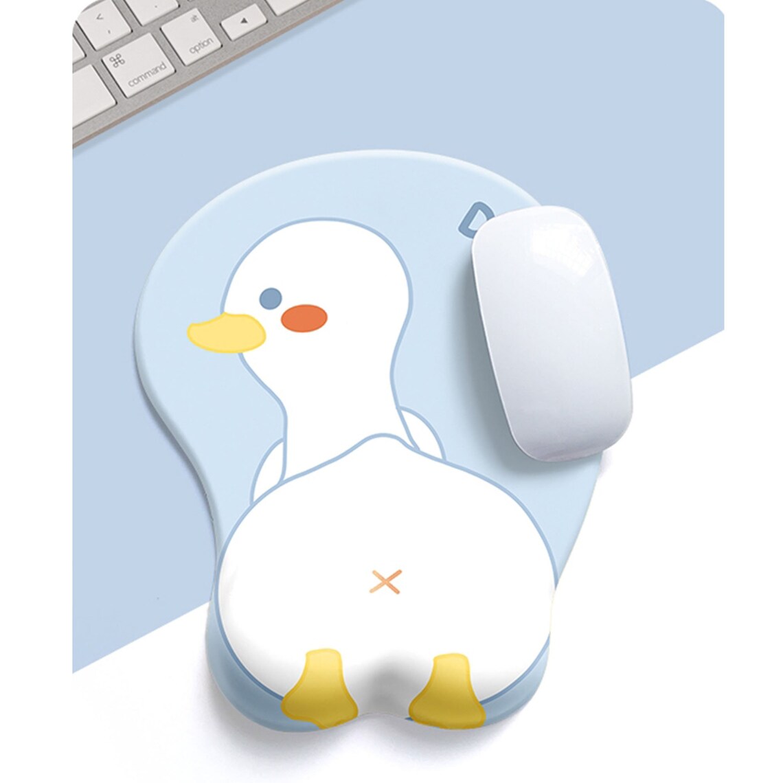 Lovely Funny Duck Mouse Pad Ergonomic Mouse Pad Wrist - Etsy
