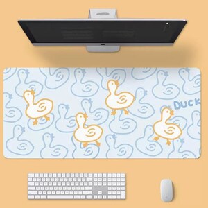 Lovely Funny Duck Mouse Pad, Ergonomic Mouse Pad Wrist Rest,cartoon ...