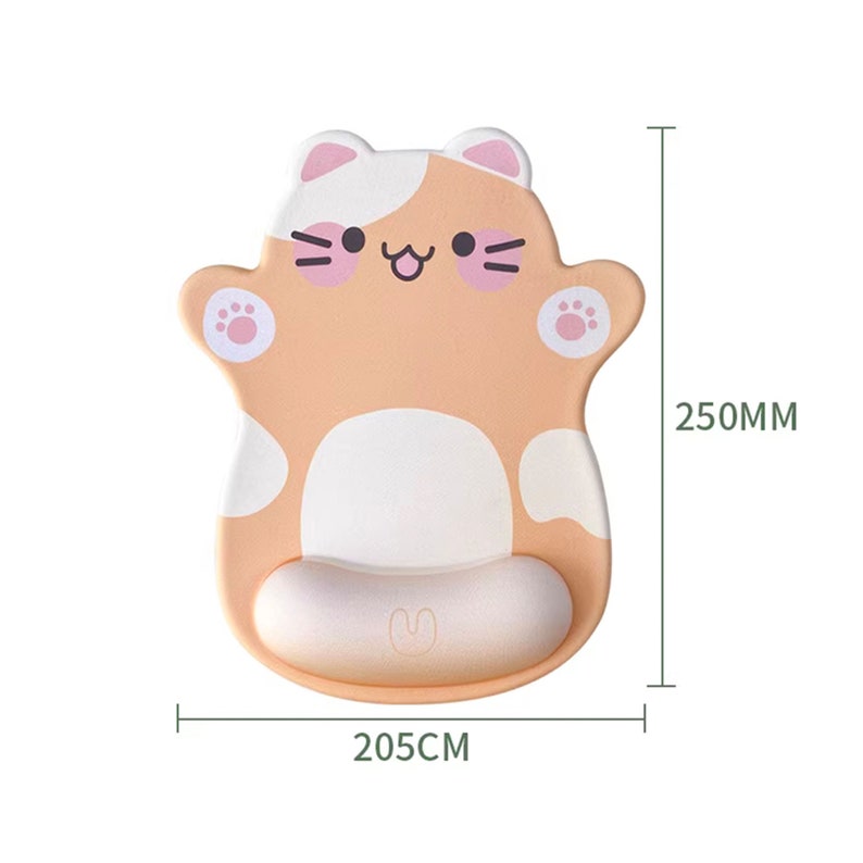 Creative Kawaii Cat Mouse Pad Ergonomic Mouse Pad Wrist - Etsy Australia