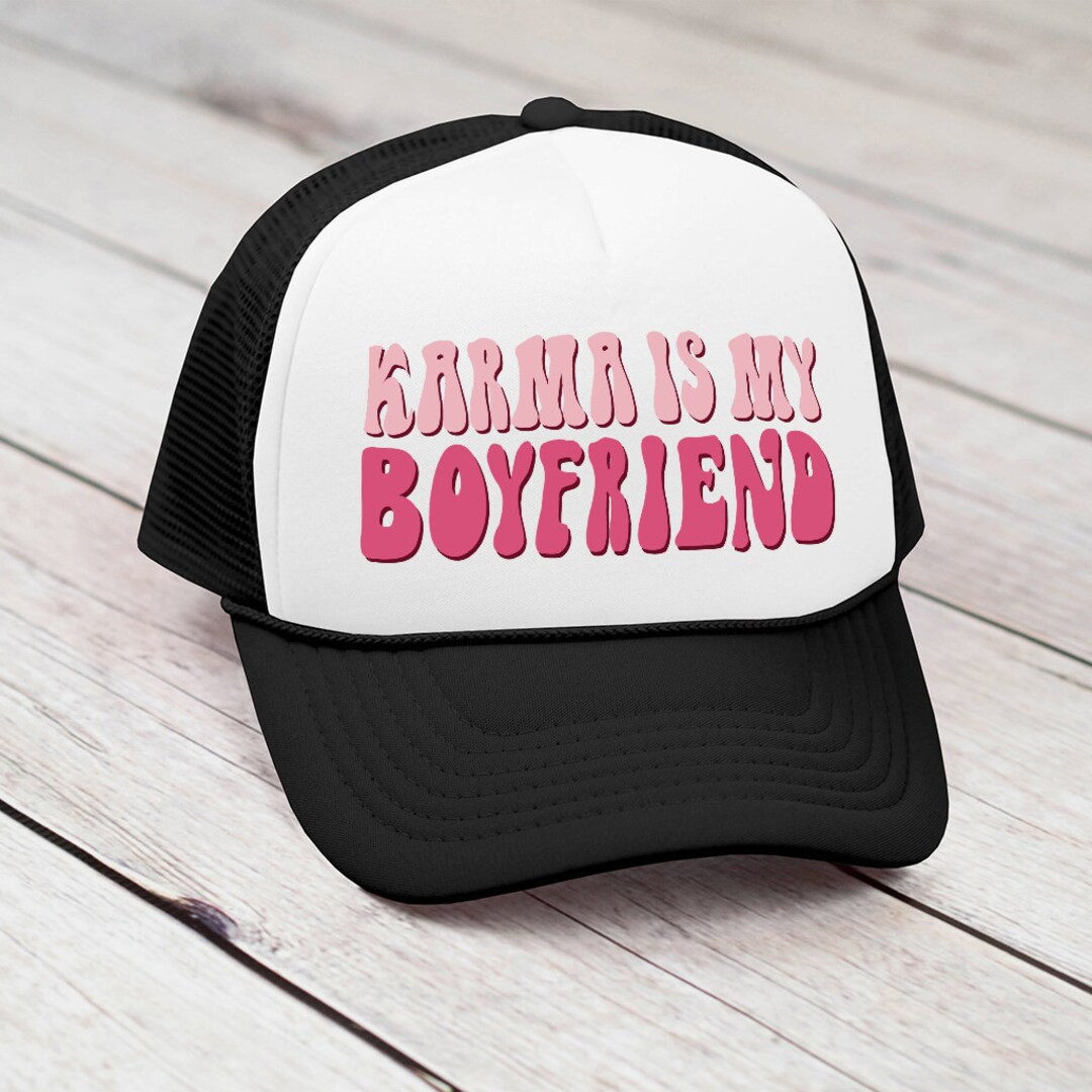 Karma is My Boyfriend Foam Trucker Hat Taylor Swift Midnights Hat ...