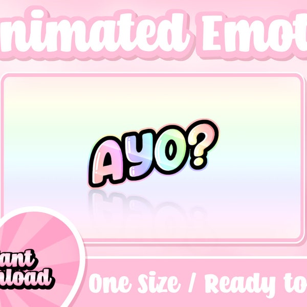 Animated Emotes - Etsy