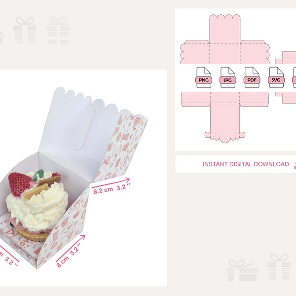Cupcake Boxes - Etsy