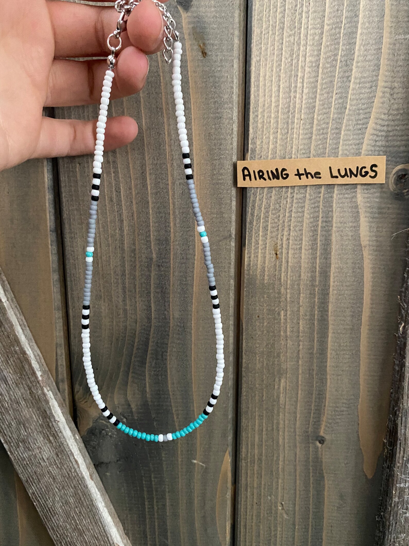 Western Beaded Choker Seed Bead Necklace - Etsy