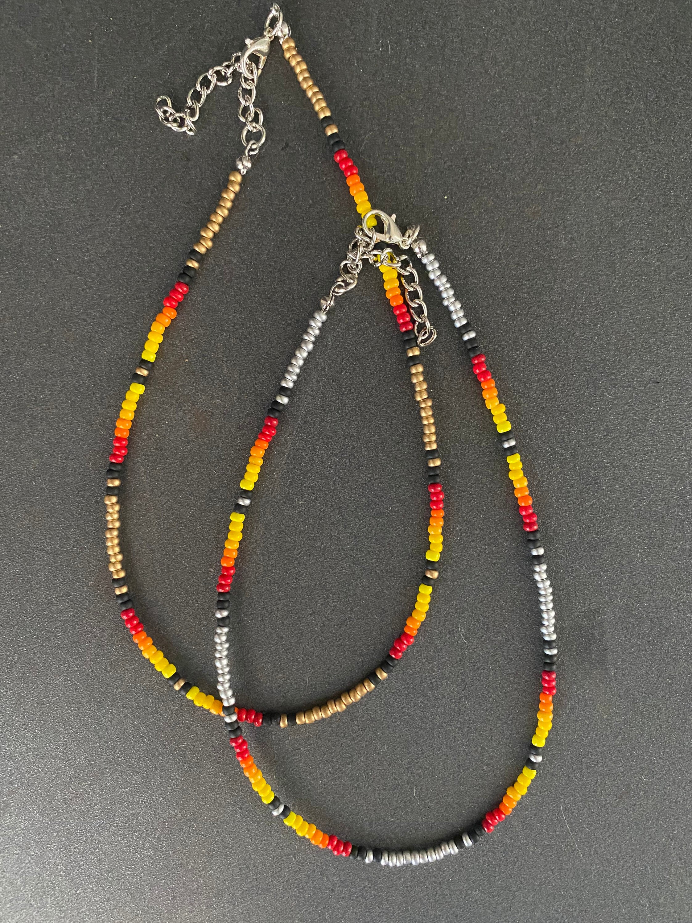 Western Beaded Choker, Seed Bead Choker, Western Choker - Etsy