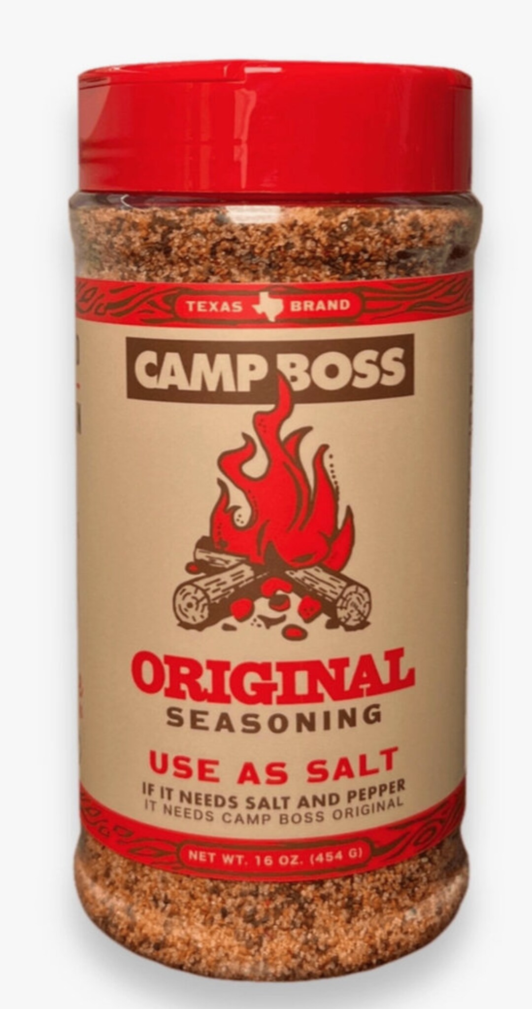 Camp Boss Original Seasoning 16 Oz. Use as a Flavorful Salt Substitute ...
