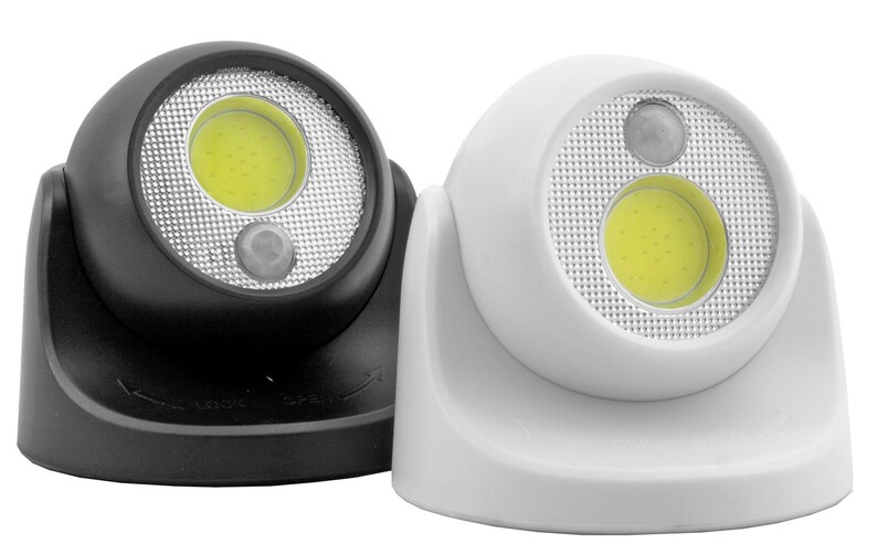 3.5 Motion Sensor Rotating LED Light ORB Assorted - Etsy