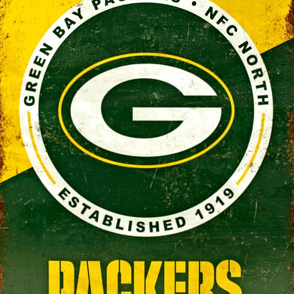 Nfl Team Metal Sign - Etsy