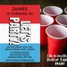 Hydration Drink Editable Party Invitation and Thank You Tag, Kids ...
