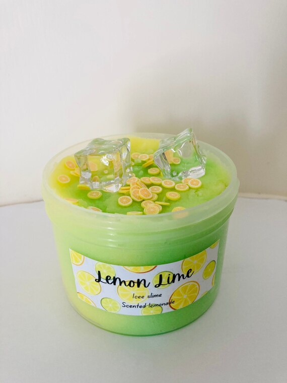 Lemon Lime Slime Icee Slime Scented Lemonade 8oz - Etsy