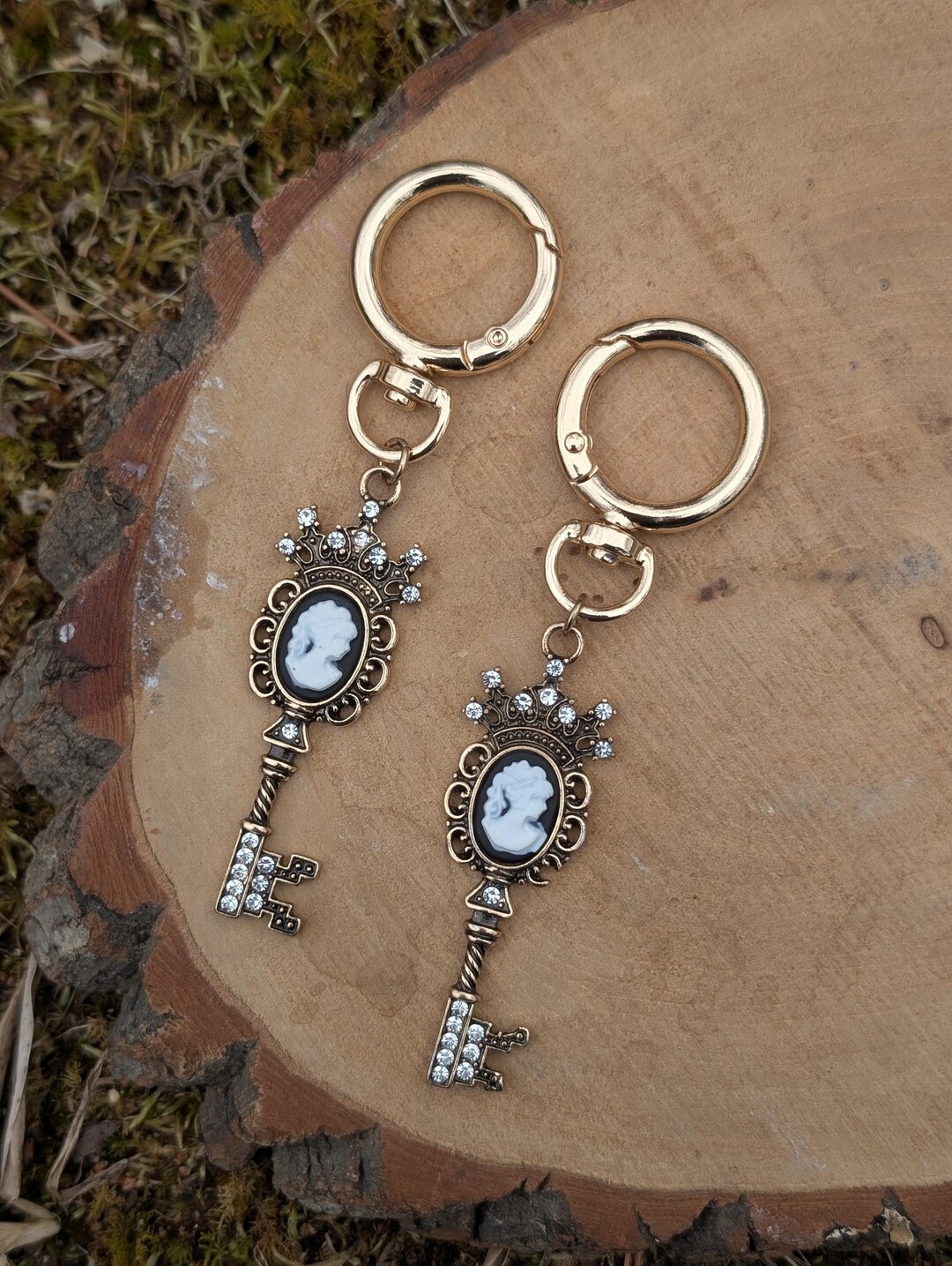 Doc Marten Bronze Victorian Lady Key Boot Charms - Etsy