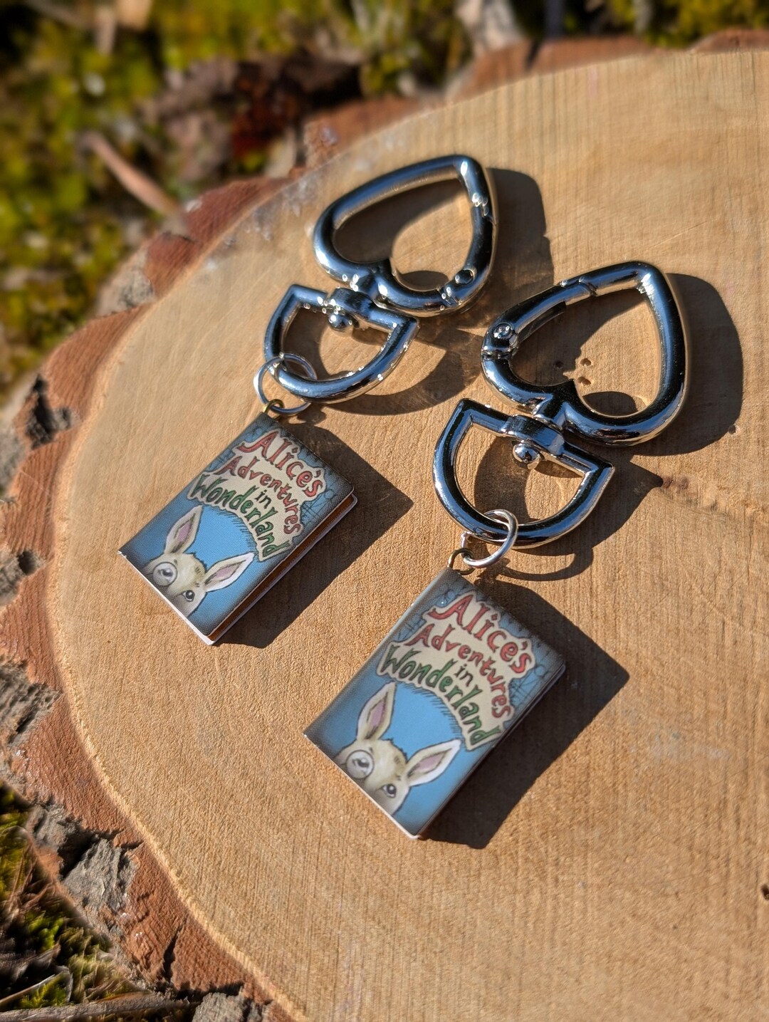 Doc Marten Mini Alice in Wonderland Book Boot Charms - Etsy