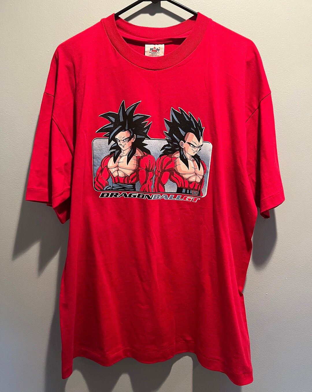 90s Vintage Dragon Ball GT Tee DBZ Goku Vegeta Super Saiyan 4 Rare - Etsy
