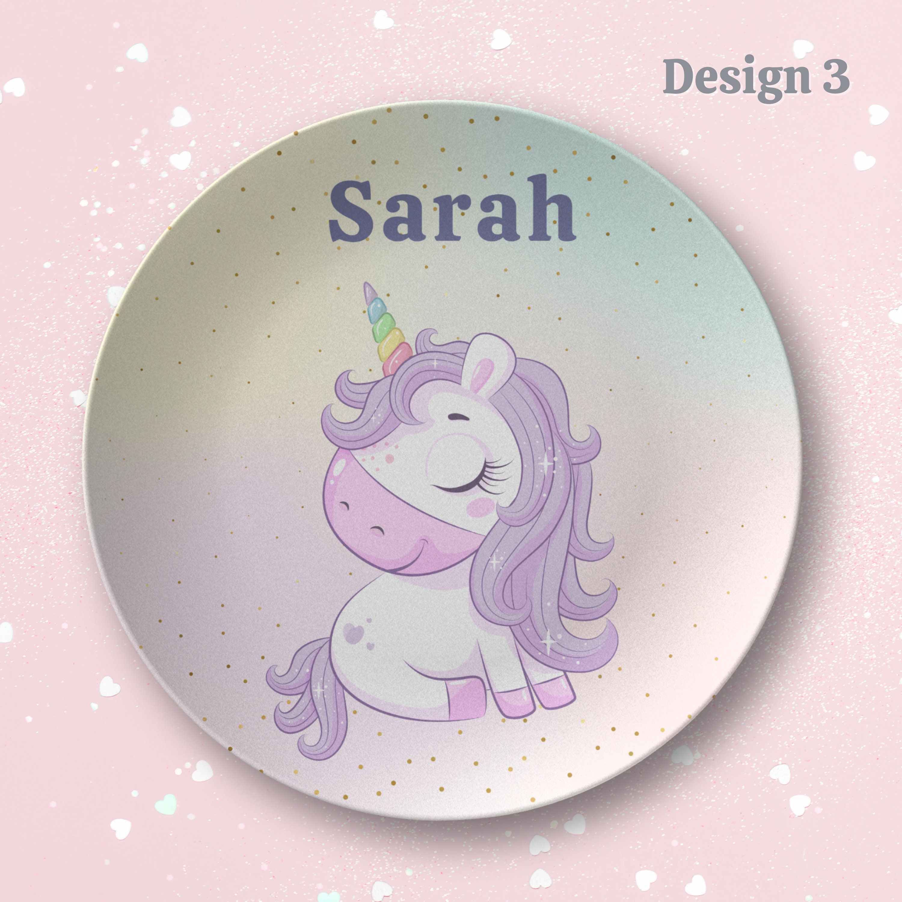 Personalized Name Plate for Girls, Custom Birthday Gifts, Unicorn ...