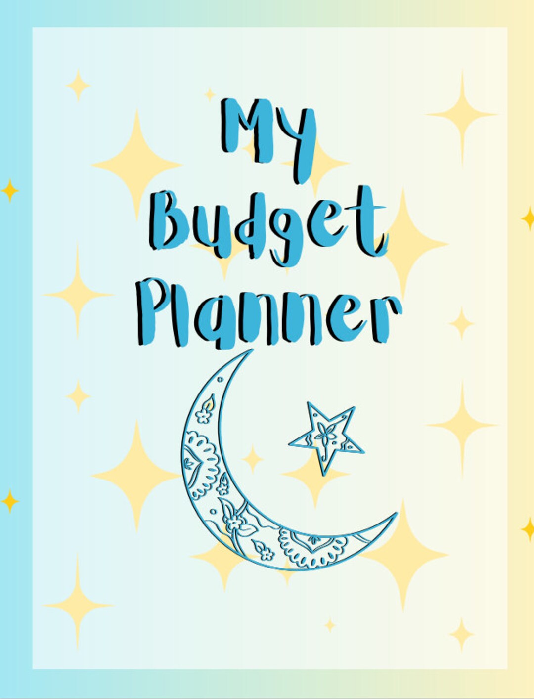 Undated Digital Budget Planner: Achieve Financial Mastery With Ease ...